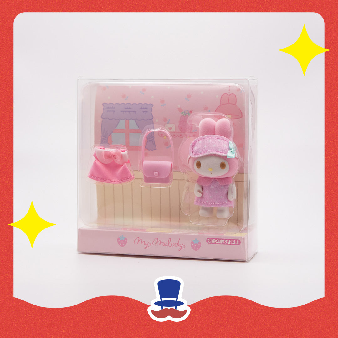My Melody Flocky Miniature Collection Toy Set – Mr. Surprise LIVE